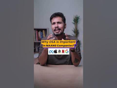 Why DSA is important in MAANG Companies?? #datastructures #python #programming - YouTube