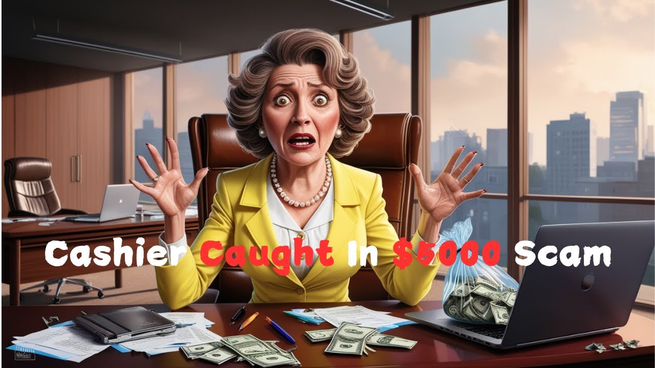 Cashier Caught in $5,000 Scam - YouTube