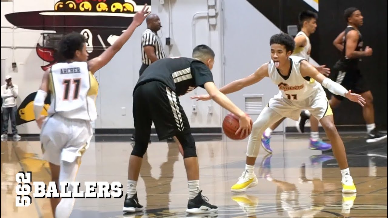 ALEX ARCHER PLAYS DEFENSE WITH HIS TONGUE OUT [Artesia v. Cerritos ...