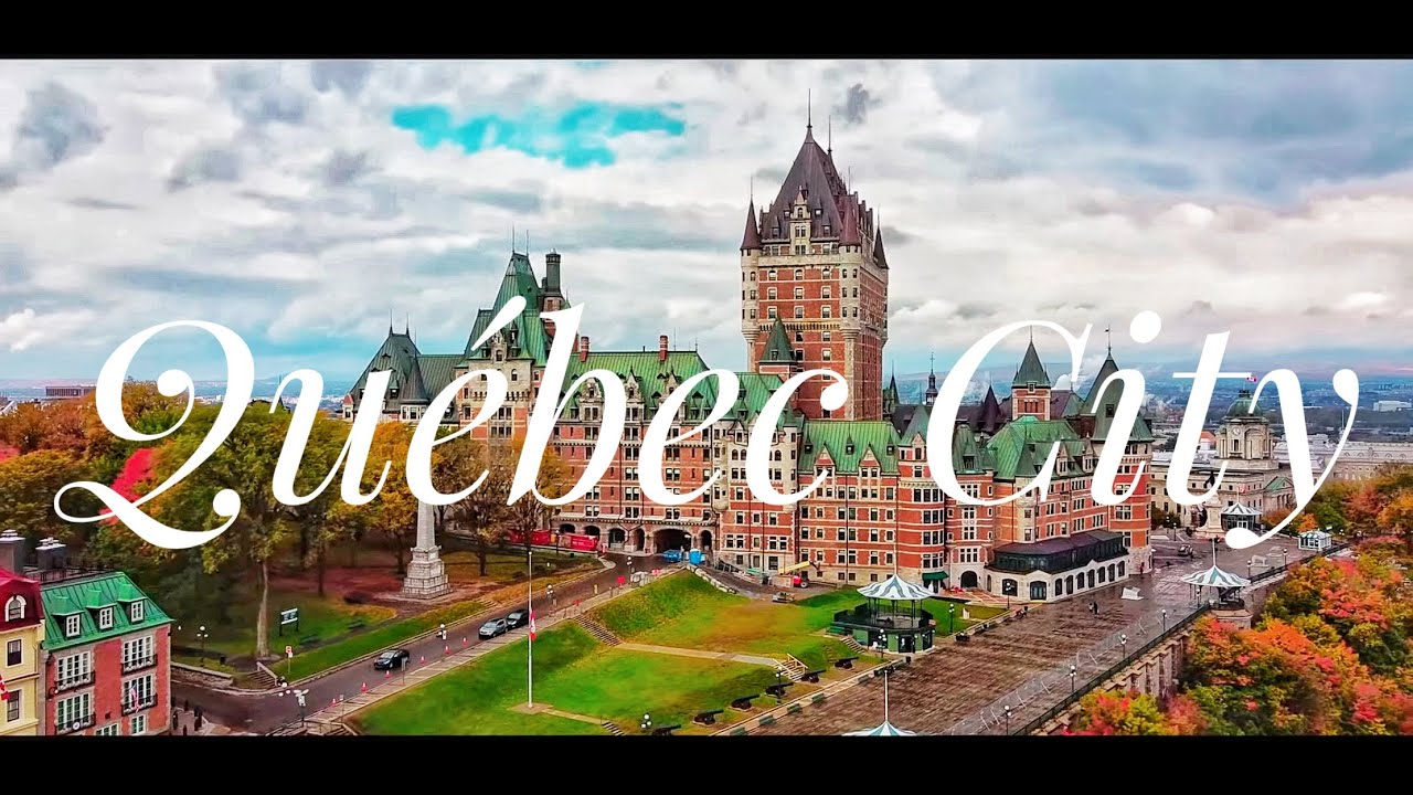 Old Québec City Aerial Cinematic Shots [4K] - YouTube