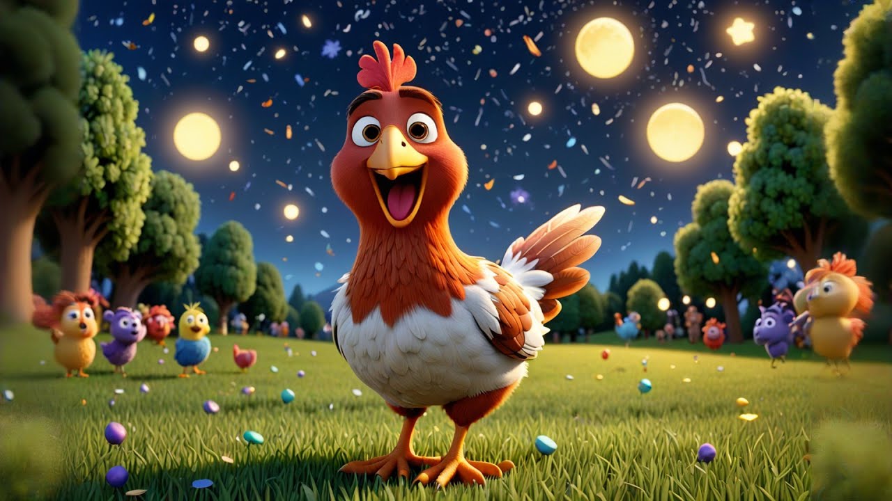 A Chicken Who Loved to Sing 🐔🎤 | Kids Story Adventure | Fun Learning ...
