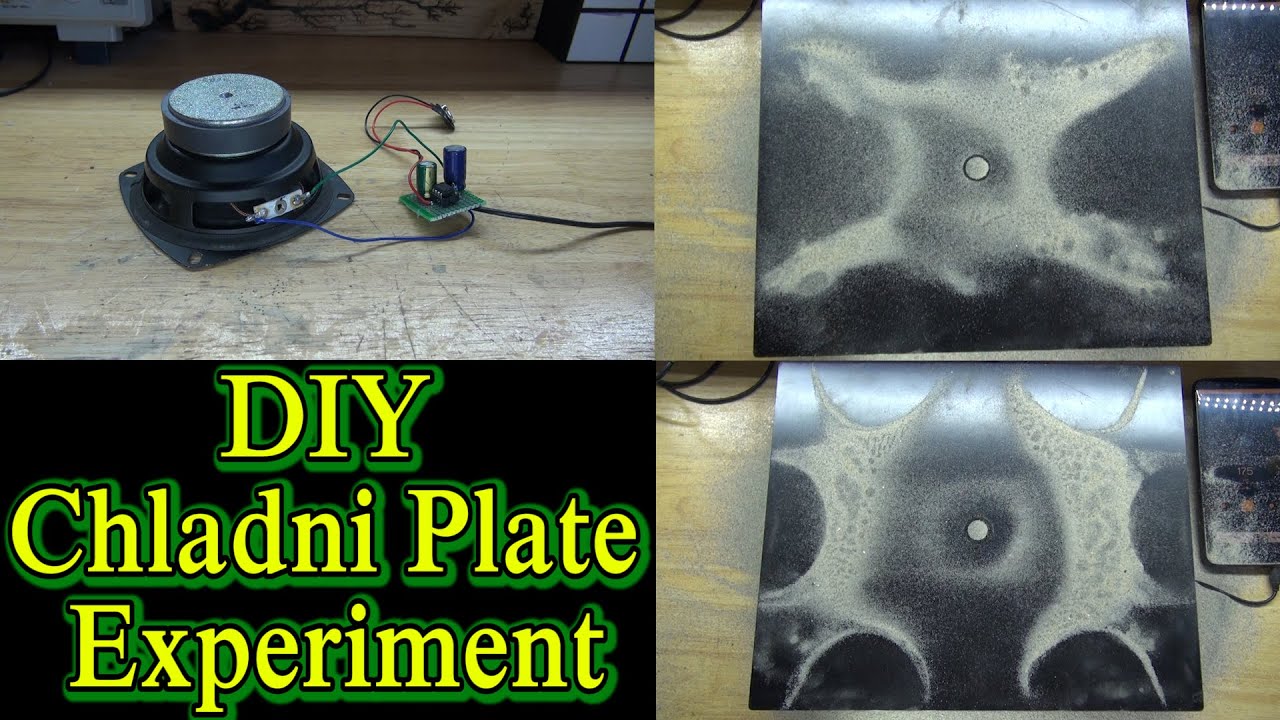 DIY Chladni Plate Experiment - YouTube