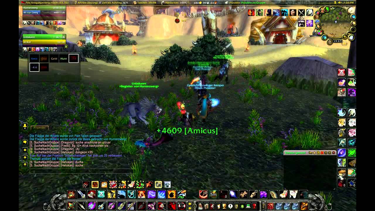 WoW LvL 80 PvP Gameplay - YouTube