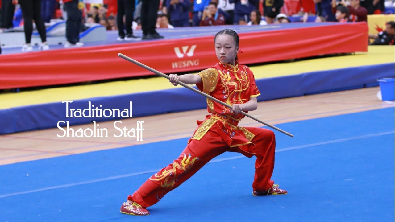 Traditional Shaolin Staff, 8.64, Melody Lin (CANADA), Bronze medal ...