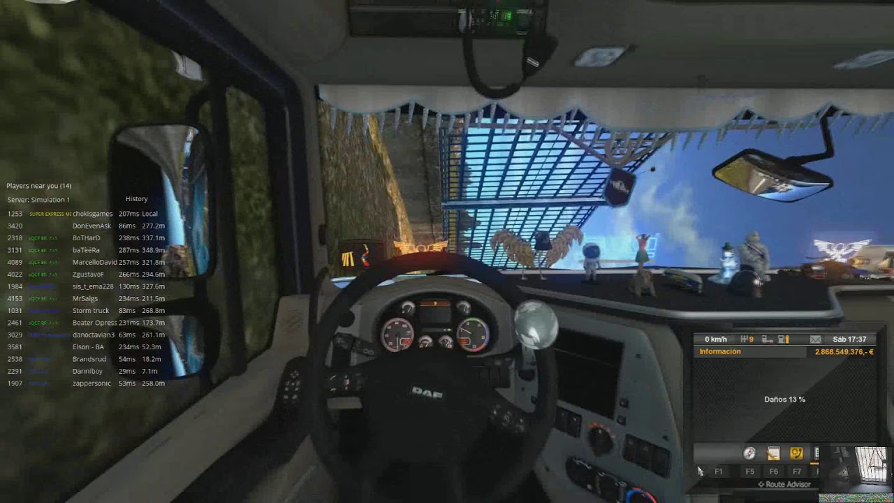 ETS2 ID PLAYER 933493 - YouTube