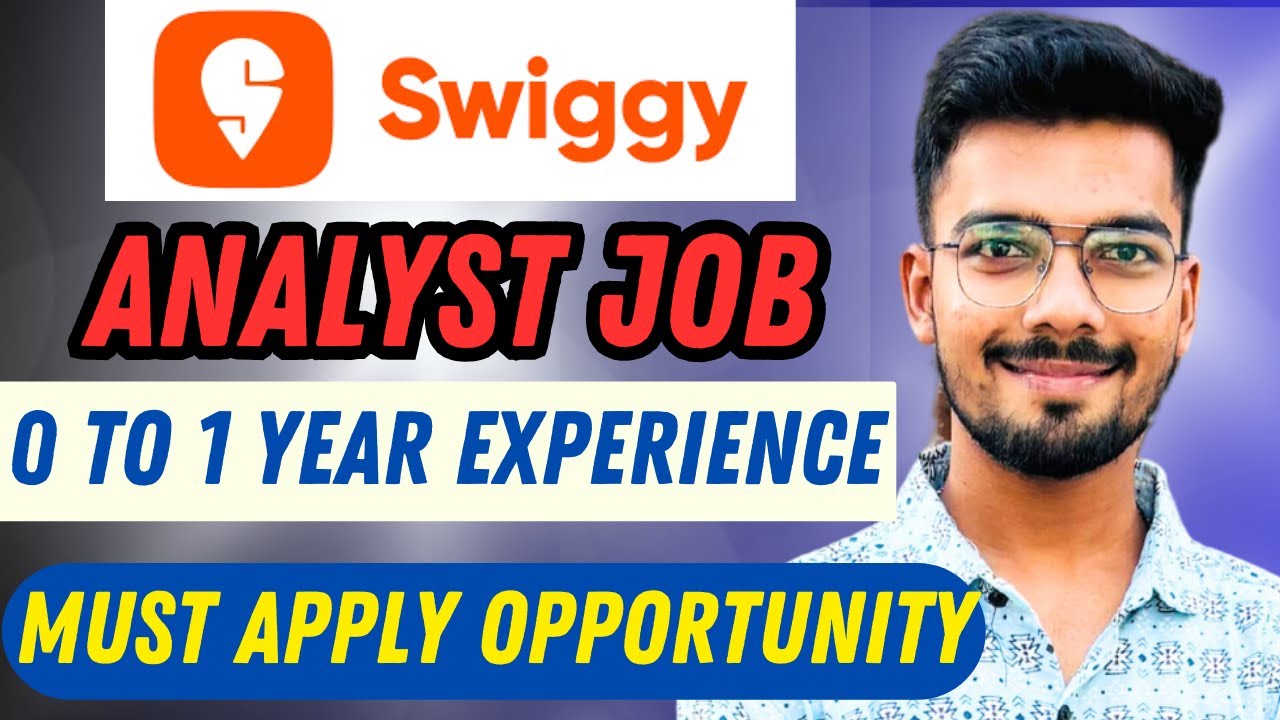 Analyst Jobs | Data Analyst Jobs | Swiggy Hiring | Jobs 2025 - YouTube