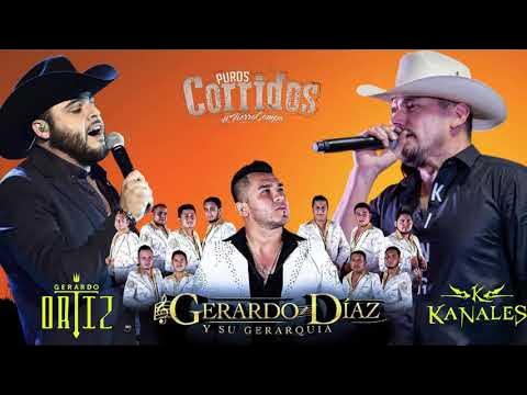 Gerardo Díaz y Su Gerarquia, Kanales, Gerardo Ortiz // Puros Corridos Con Banda Mix 2021 - YouTube
