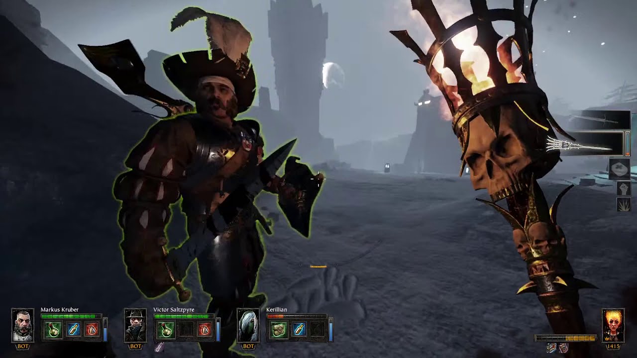 Vermintide - Chain of Fire Onslaught Cataclysm (Sienna Sword ...