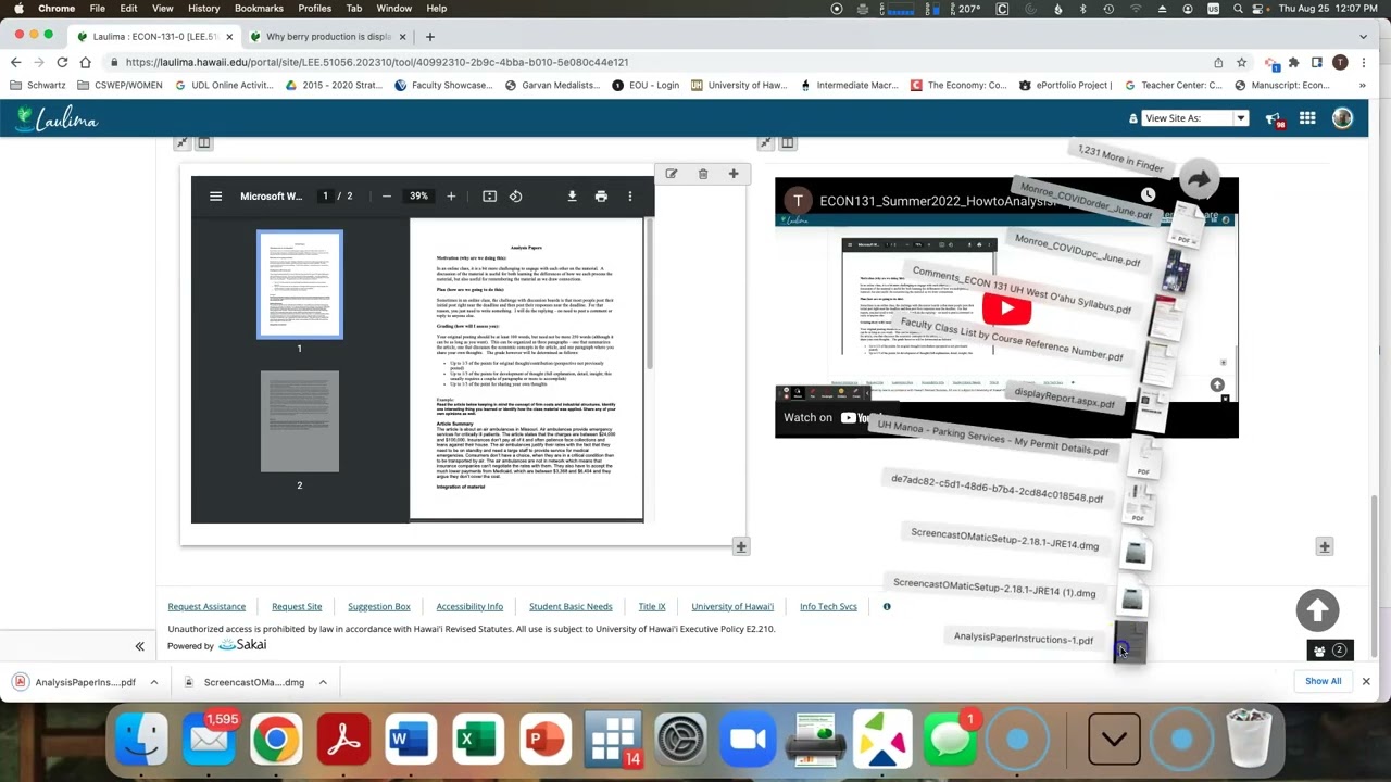 Econ131lccfa22analysispaperhowto Youtube