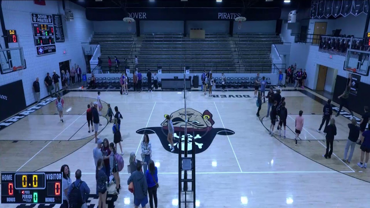 Dover vs Mayflower High School Girls' Varsity Volleyball - YouTube