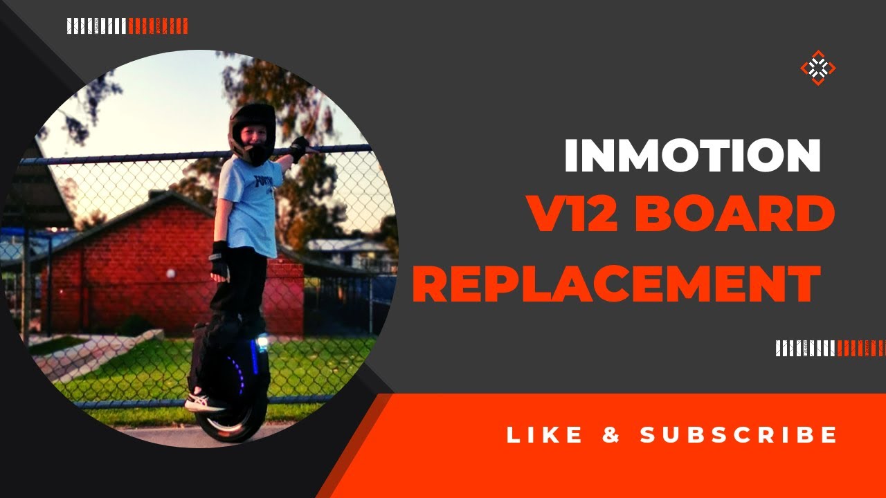No more cutouts ! just install this new board for your INMOTION V12 ...