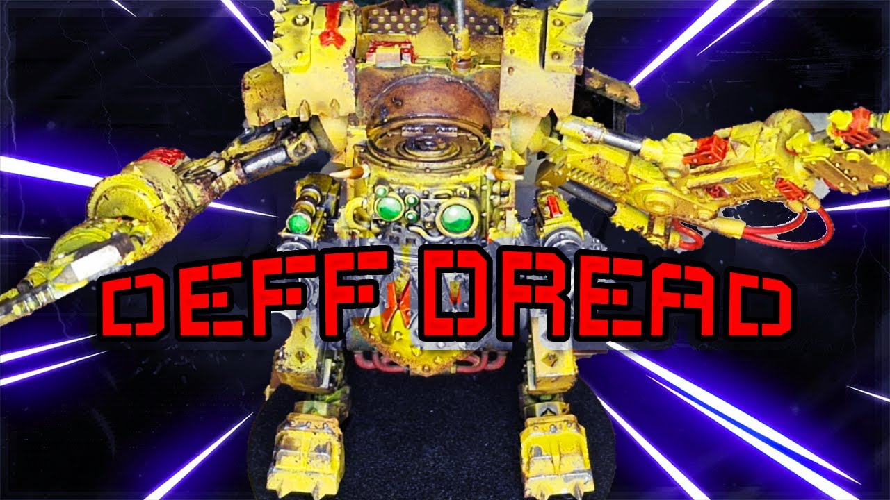 Painting A My Combat Patrol Deff Dread - Welcome to Jays Workshop - YouTube