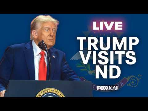 President Trump speaks at opening of Theodore Roosevelt Presidential Library in North Dakota