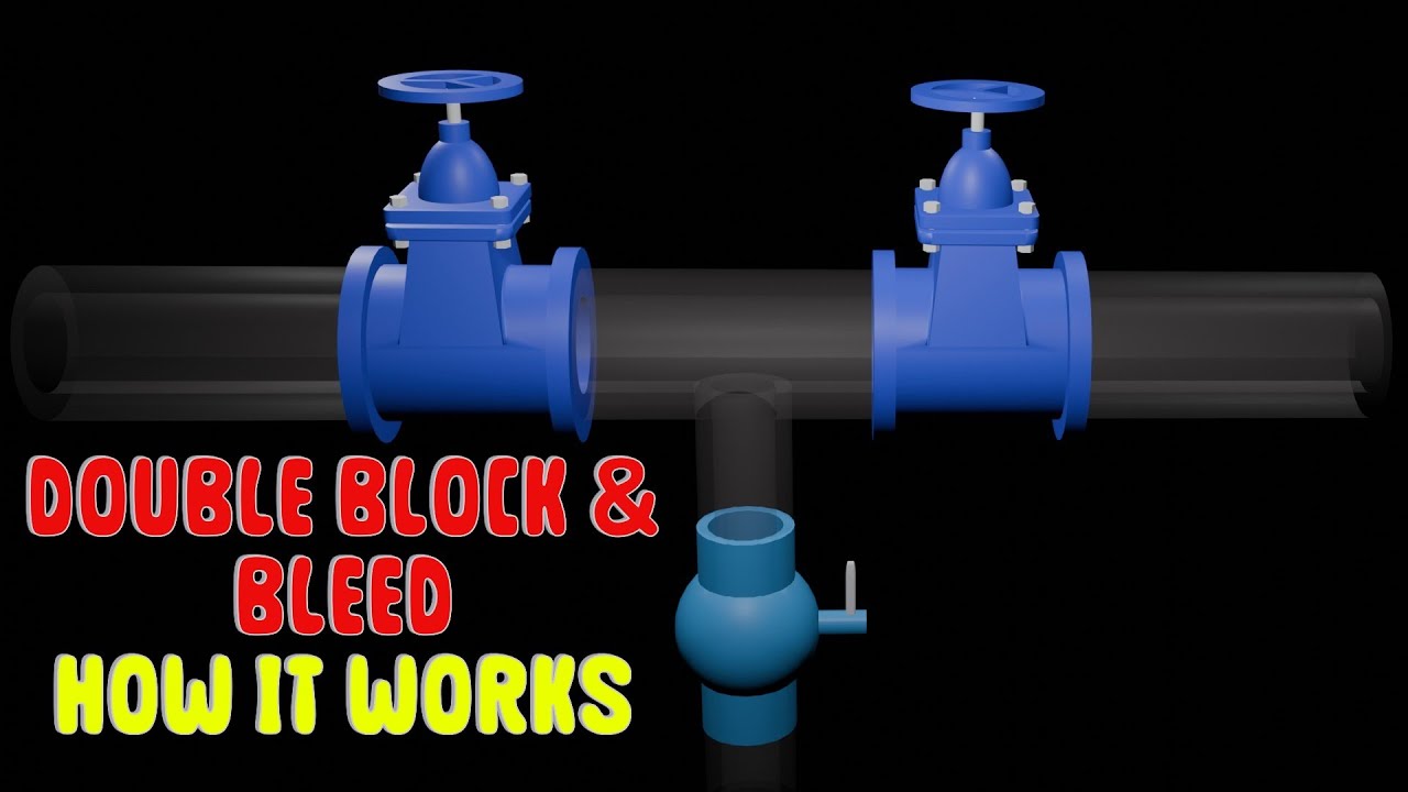 Double Block and Bleed Explained | 3D Animated Process & Chemical ...
