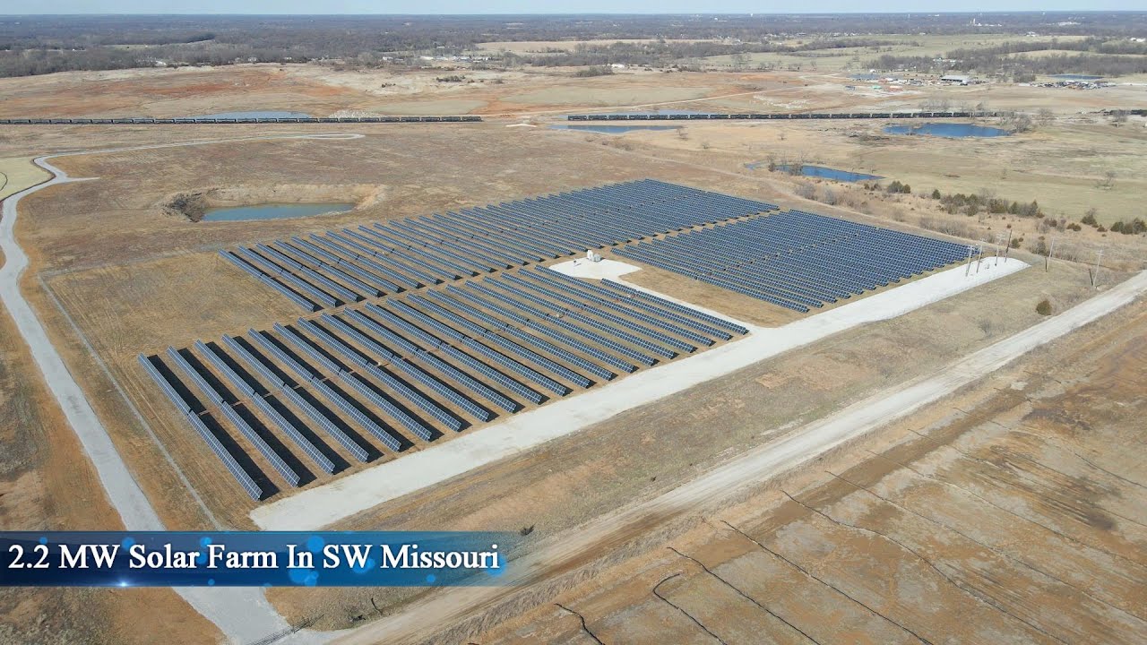The Liberty Utilities 2.2 Megawatt Solar Farm in Southwest Missouri ...