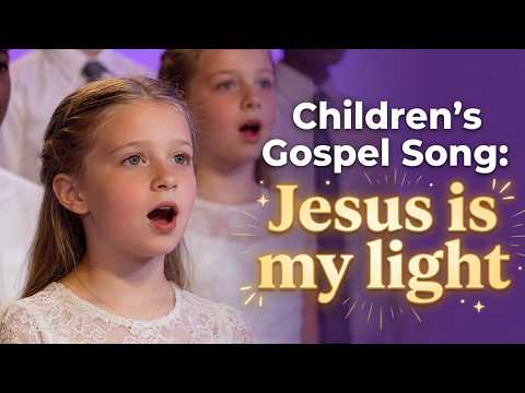 Jesus Is My Light | Children Singing Gospel Songs | Calm Gospel Music for Children's Day