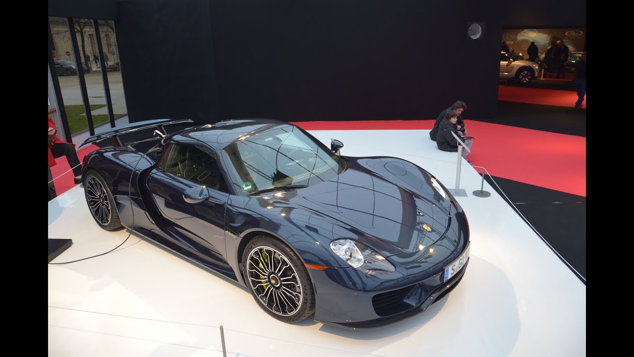 Blue Porsche 918 Spyder full Details - YouTube