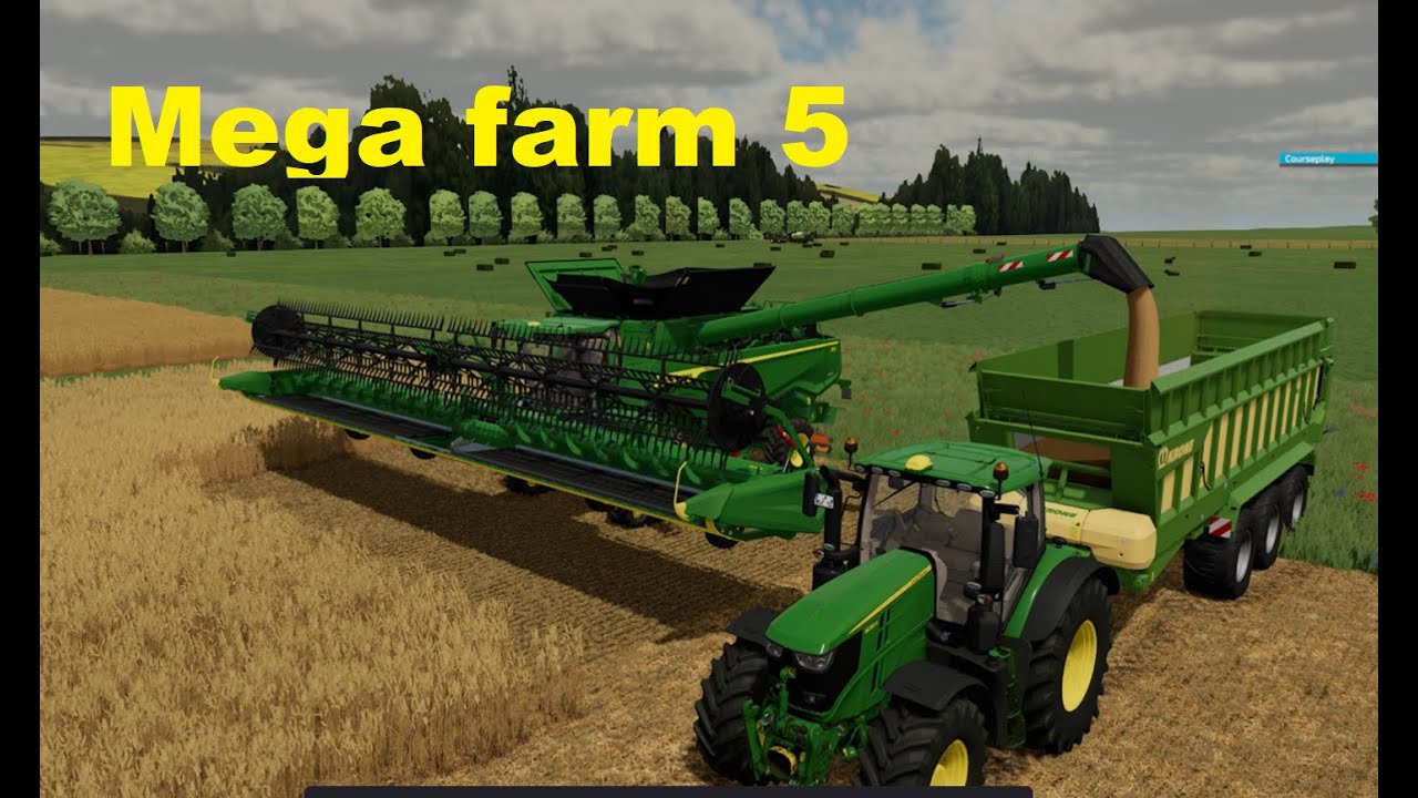 SHEEP Mega farm timelapse #5 - Harvesting, taking care of farm - YouTube
