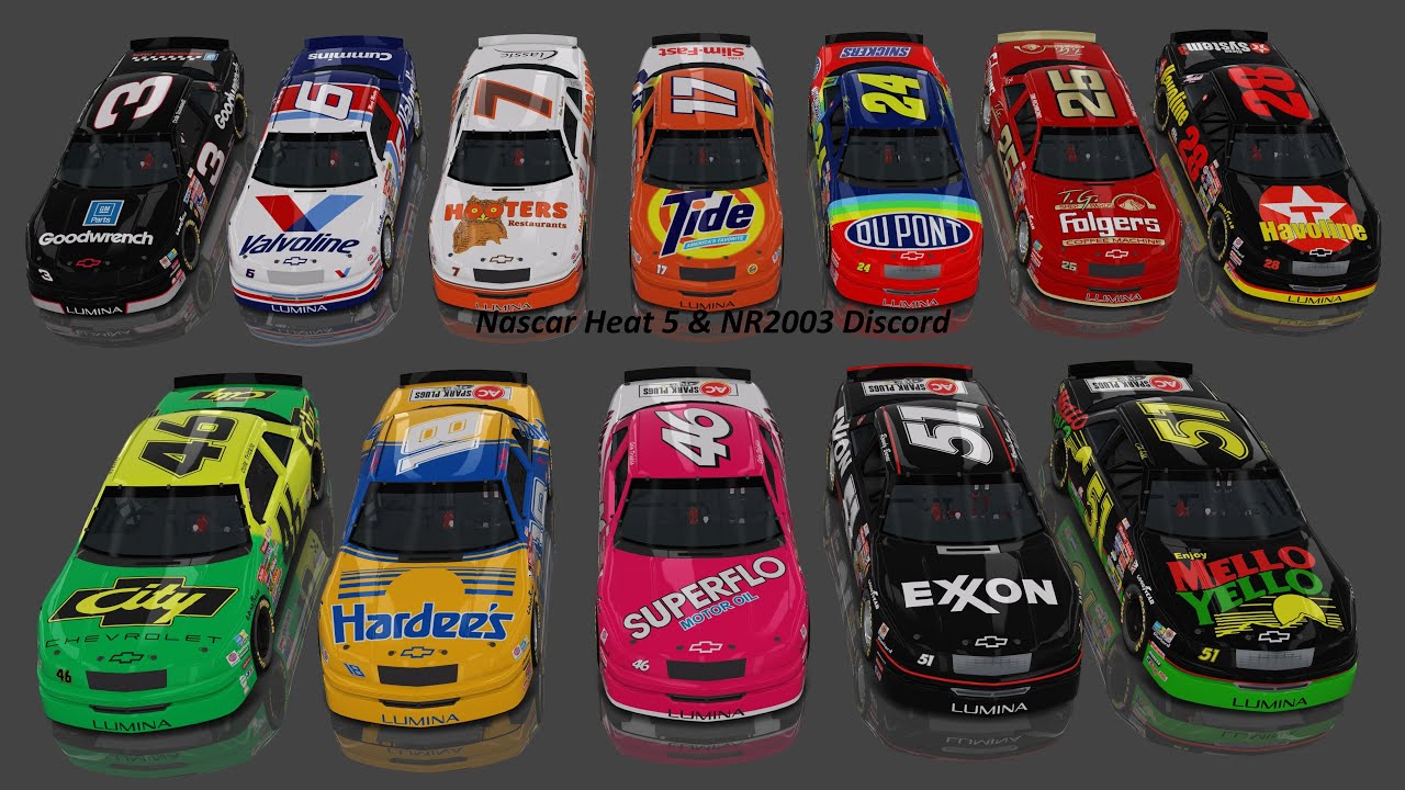 "NASCAR Racing 2003: Revving Up the '90s - Live Racing Action!" - YouTube