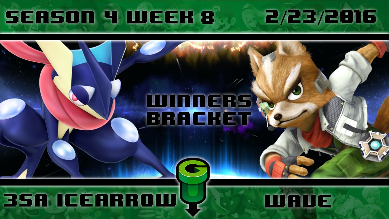 S4@GU 2-23 (Winner's Bracket): 3SA IceArrow (Greninja) vs Wave (Fox) - YouTube