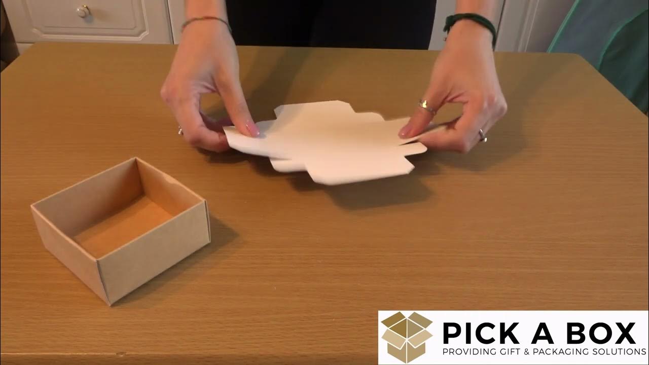 Pick a box 3'x3' box how to make - YouTube