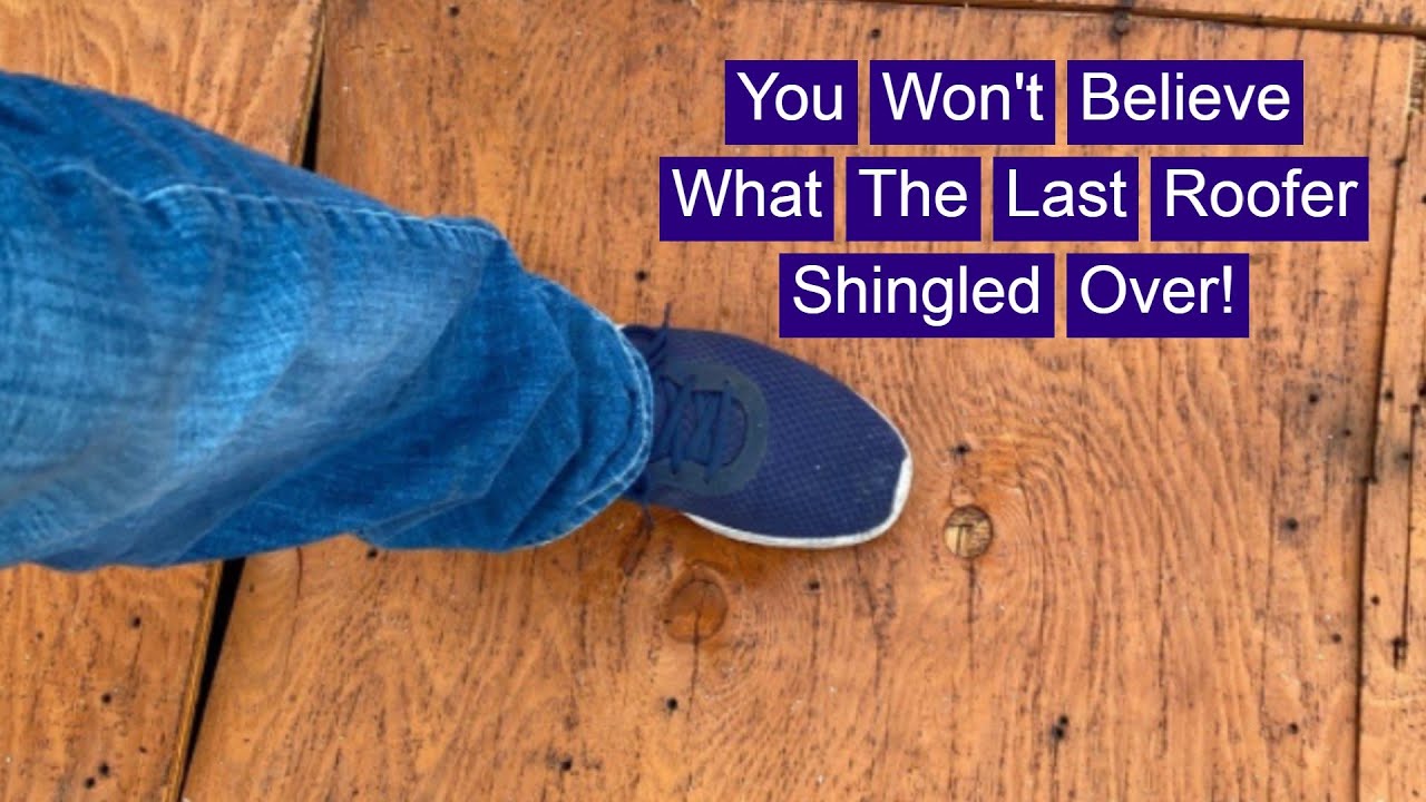 Soggy, Crunchy, Sagging, Roof Decking - YouTube