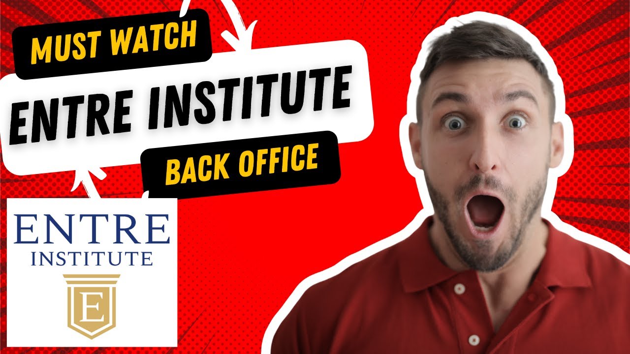 ENTRE Institute Sneak Peek | Must Watch! - YouTube