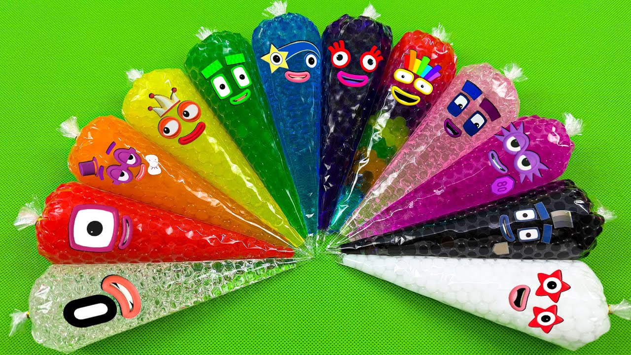 Numberblocks - Looking Orbeez Colorful With Piping Bags! Satisfying ...