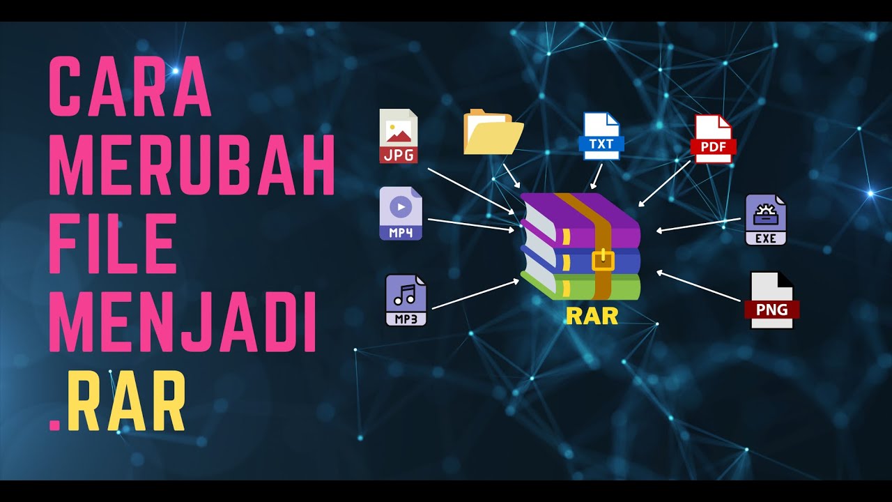 Tutorial Cara Merubah File atau Folder menjadi RAR 2022 - YouTube