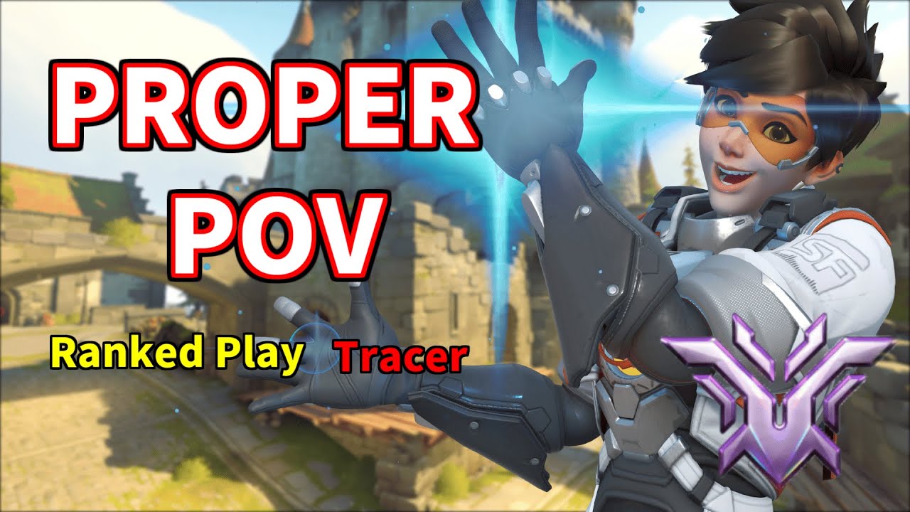 【Proper POV】Proper(프로퍼) Ranked Play Tracer Eichenwalde【Overwatch 2 ...