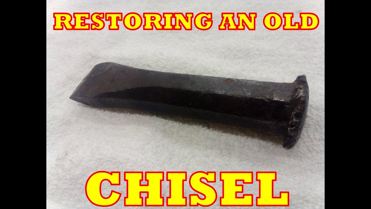 Restoring an old chisel that a viewer sent me. - YouTube