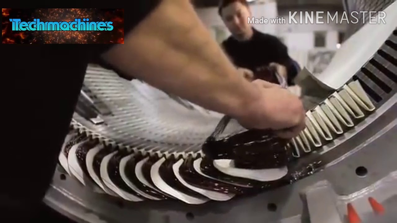 Amazing electric motor manufacturing process - YouTube