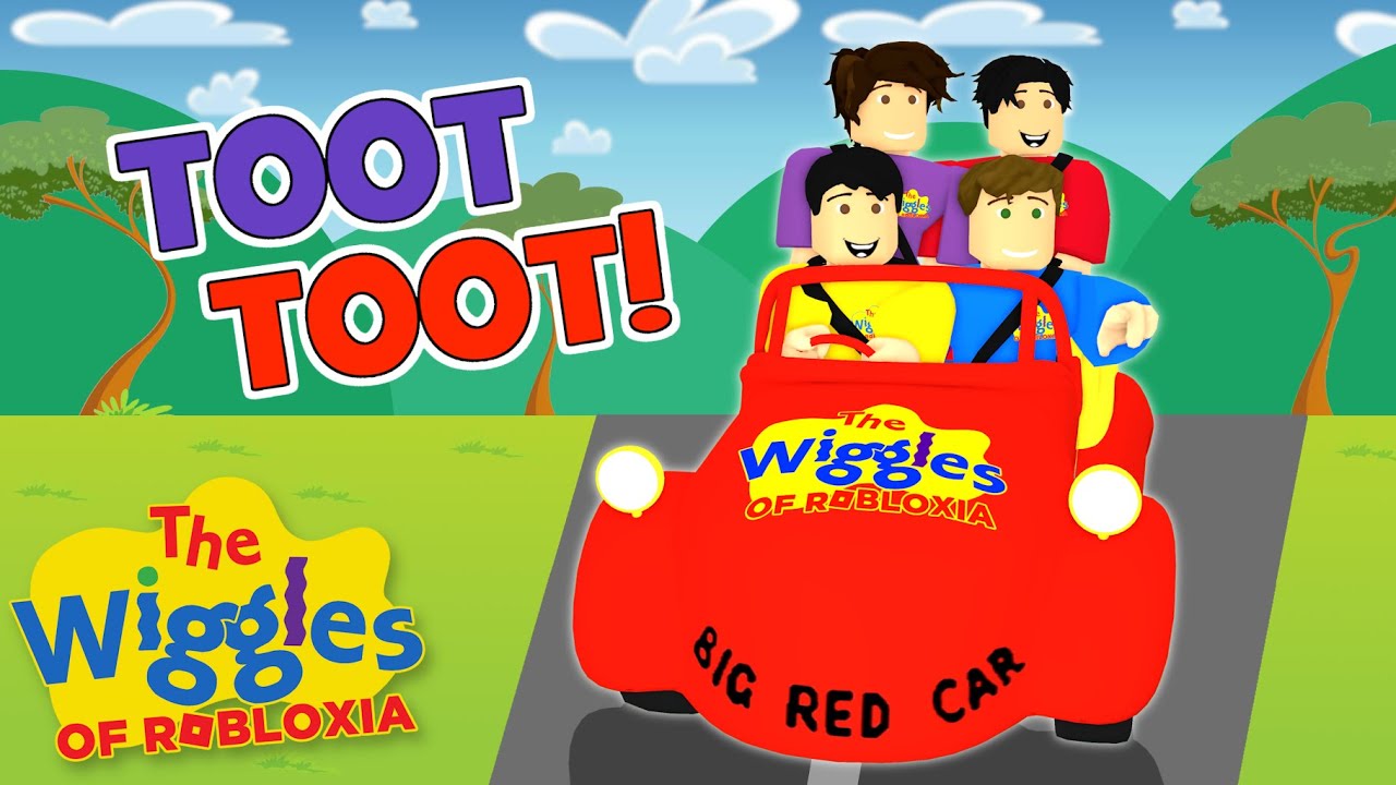 The Wiggles of ROBLOXia - Toot Toot, Chugga Chugga, Big Red Car (Music ...
