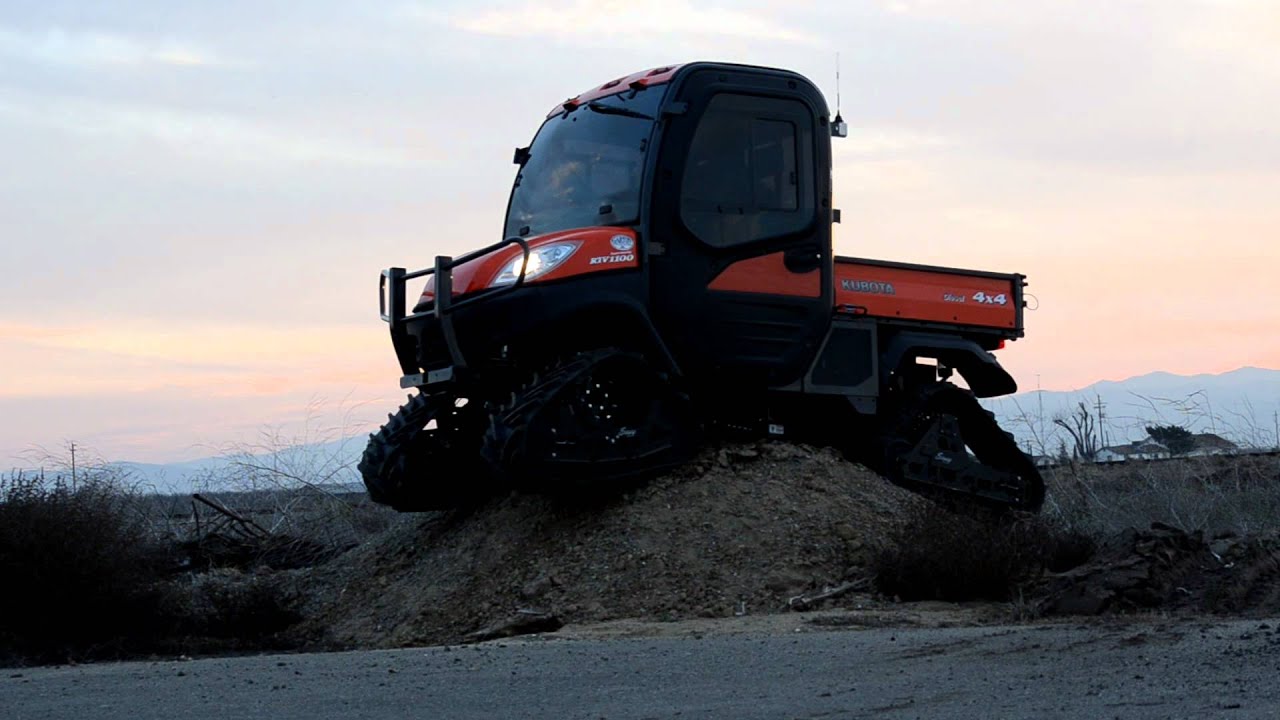 Garton Tractor's Turbo Track Kubota RTV1100.MOV - YouTube