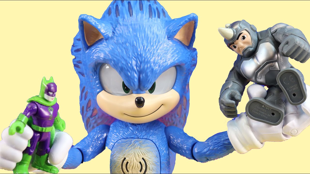 Sonic 3 Transforms To Giant Sonic - Superhero Stories For Kids - YouTube