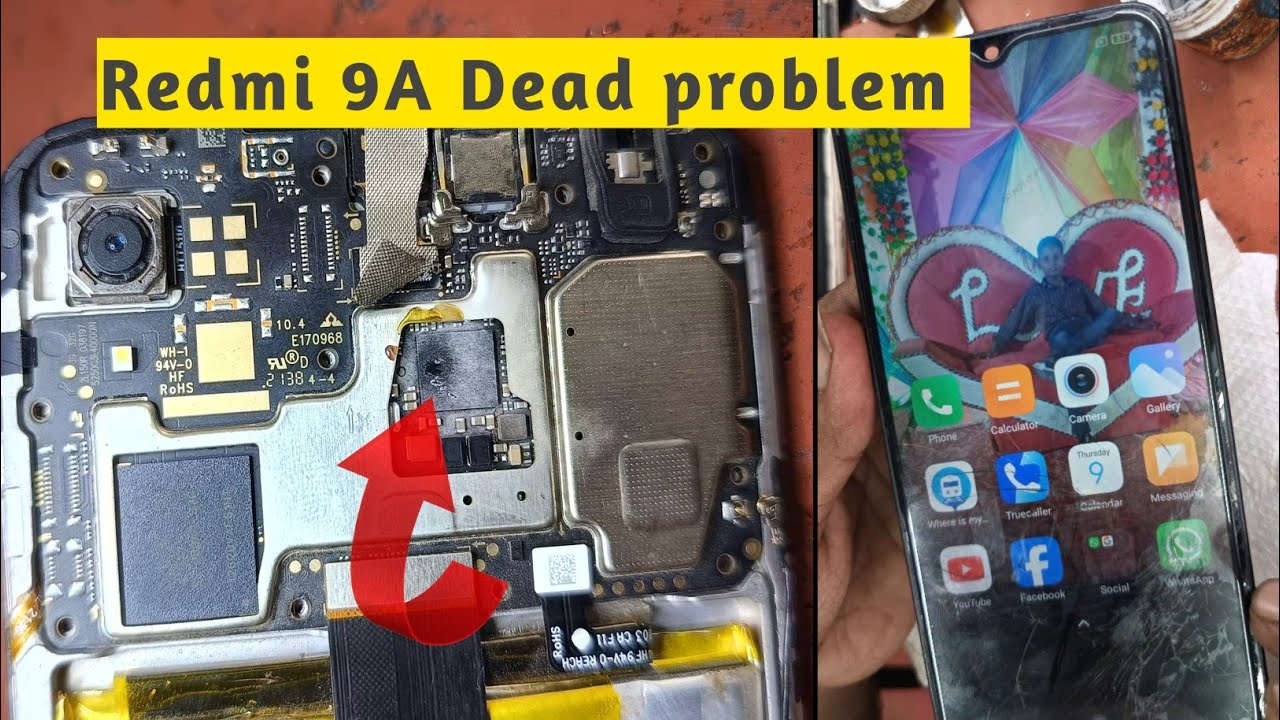 Redmi 9A Dead problem solution #video @SanjeetMobile-ut1vs - YouTube