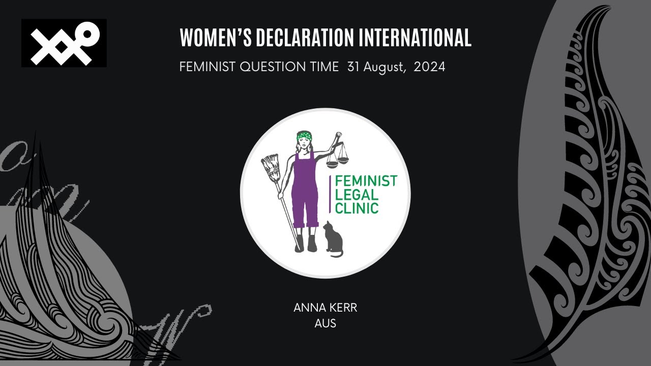 AUS/NZ - FQT August 2024 - Anna Kerr - Feminist Legal Clinic #WDI #fqt ...