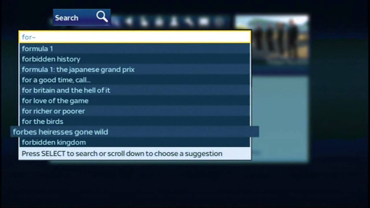 Sky Search Improvements 998 November 2013 - YouTube