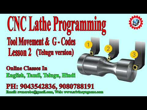 Cnc Lathe Machine Programming Telugu - Fanuc Cnc Lathe Programming ...