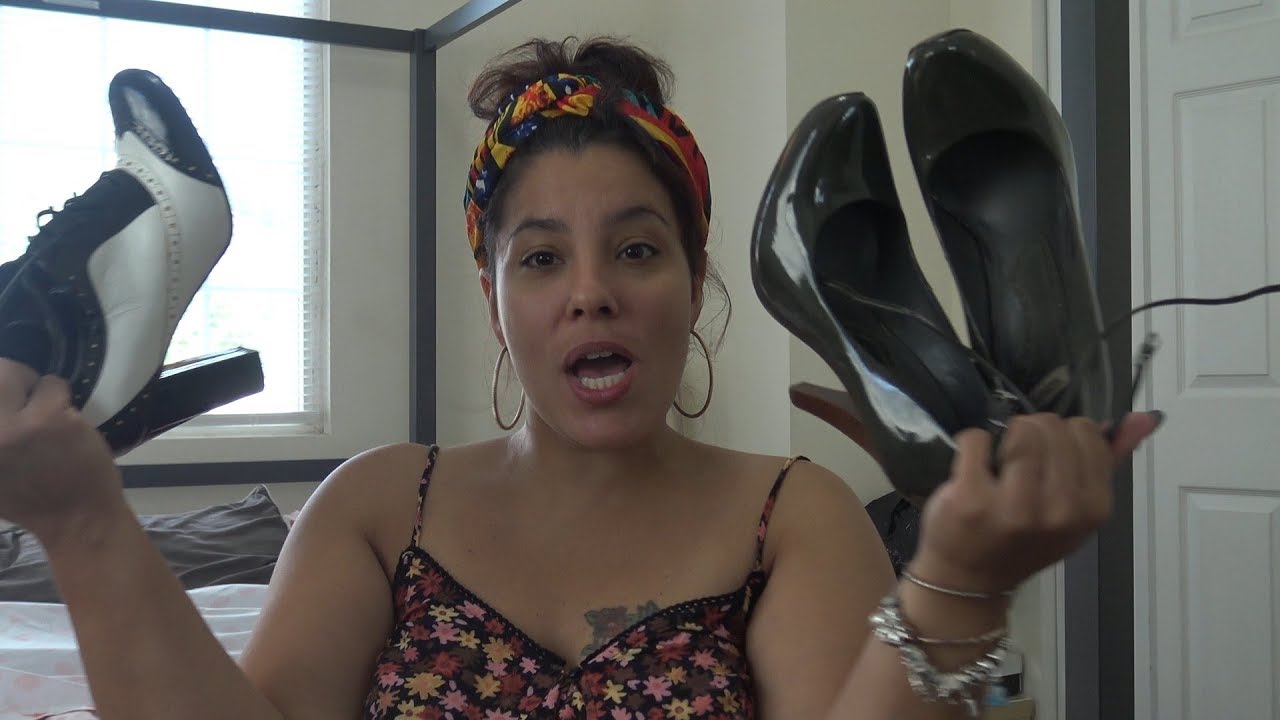 SHOE TRY ON - YouTube