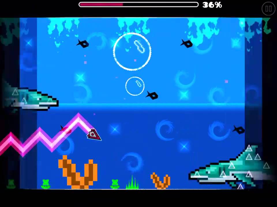 ~Geometry Dash~ Hallowed Ocean - YouTube