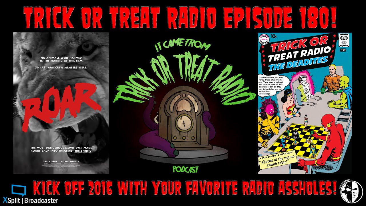 Trick or Treat Radio Episode 180 - Emo Argento’s Roar - YouTube