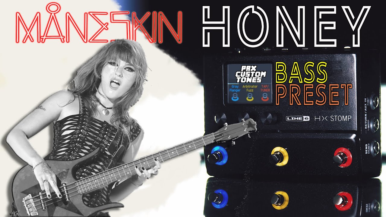 Honey | Måneskin | Victoria De Angelis Bass Cover | HX STOMP PRESET ...