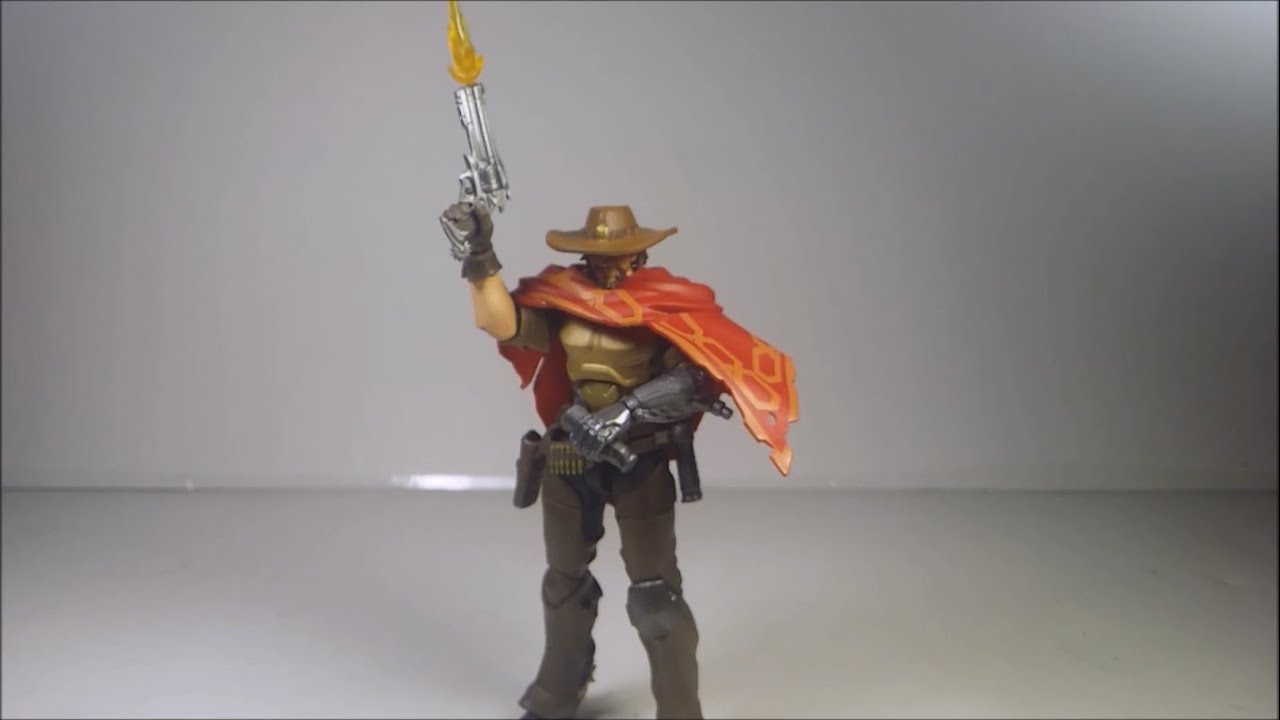 Hasbro Overwatch Ultimate McCree review - YouTube