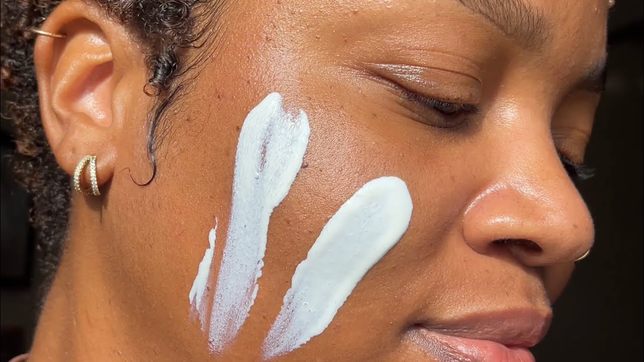 Try THIS if your mineral sunscreen leaves a white cast - YouTube
