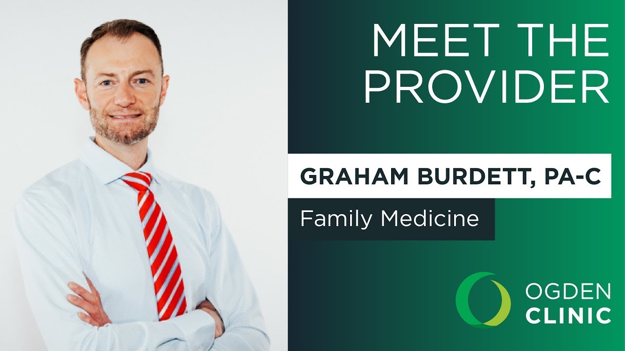 Meet Graham Burdett, Family Medicine PA-C in Bountiful - YouTube