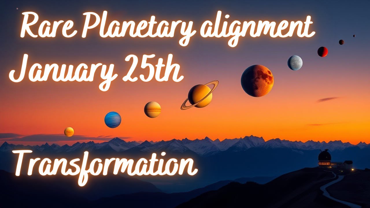 Rare 7 planet alignment portal activation for transformation - YouTube