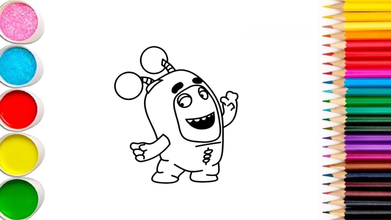 oddbods drawing | oddbods cartoon | oddbods - YouTube