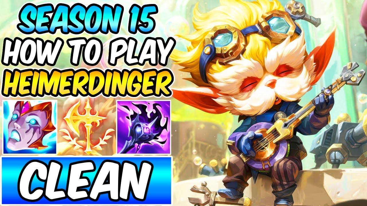 S+ HOW TO PLAY HEIMERDINGER | Diamond Commentary | Best Full AP Build ...