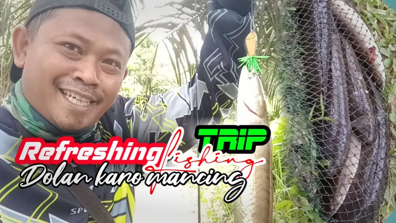 CASTING GABUS DI TANAH GAMBUT,REFRESHING SAMBIL MANCING - YouTube